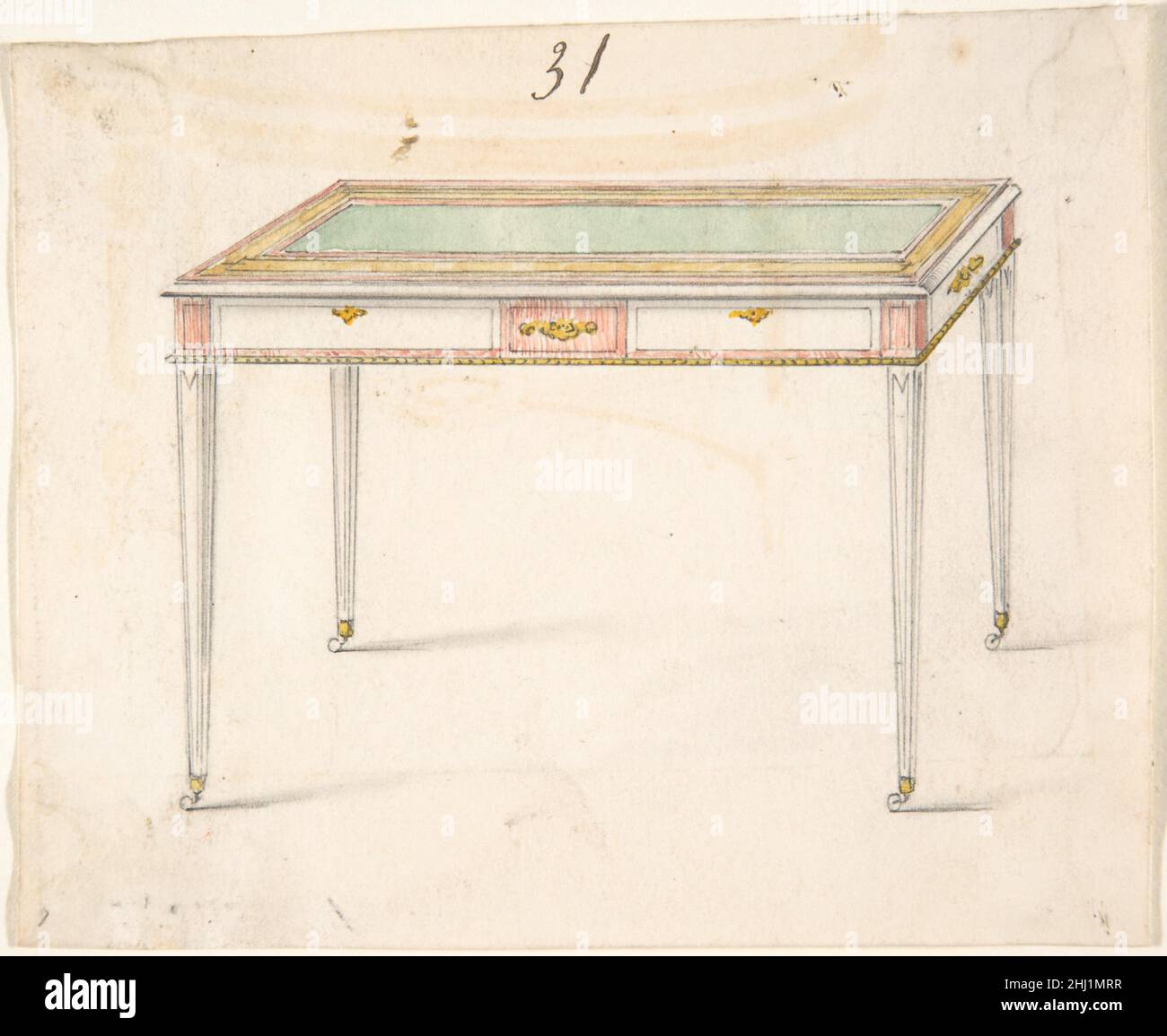 Table Design 19th century Anonymous, British, 19th century British ...