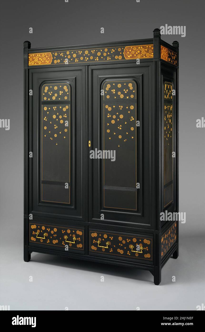 Wardrobe 1875–1883 Herter Brothers Herter Brothers, the firm of Gustave ...