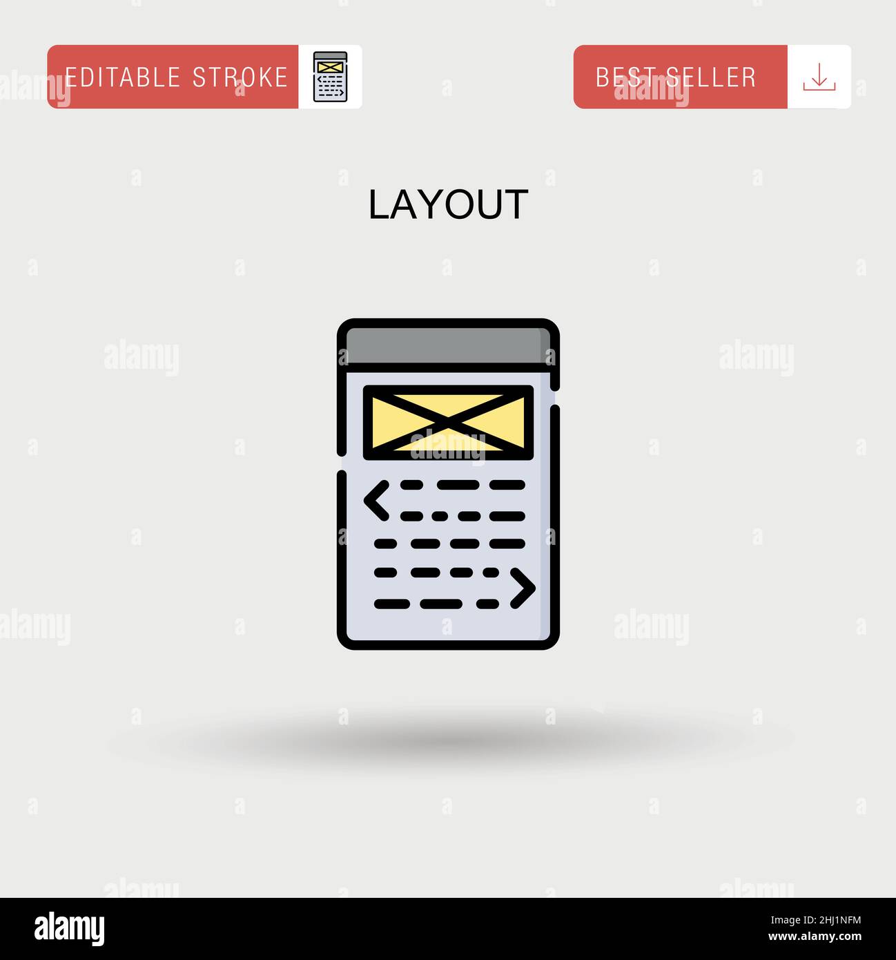 Layout magazine Stock Vector Images - Alamy