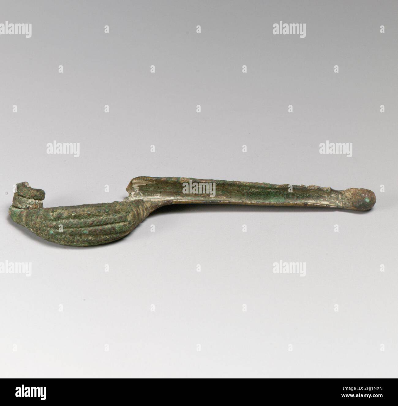 Fibula, boat-shaped type 6th–4th century B.C. Italic The bow is solid ...