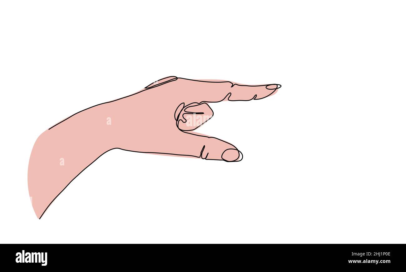Hand pointing drawing hi-res stock photography and images - Alamy