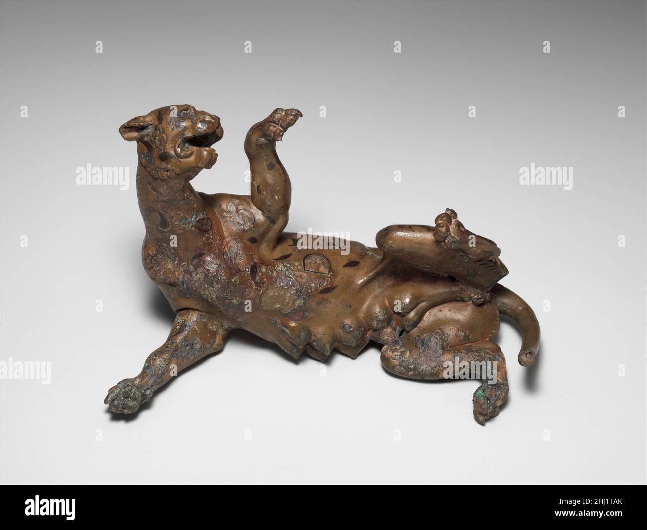 Bronze statuette of a pantheress 1st–2nd century A.D. Roman The female ...