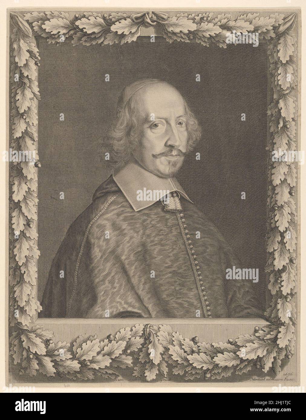 Cardinal Jules Mazarin 1656 Robert Nanteuil French. Cardinal Jules ...