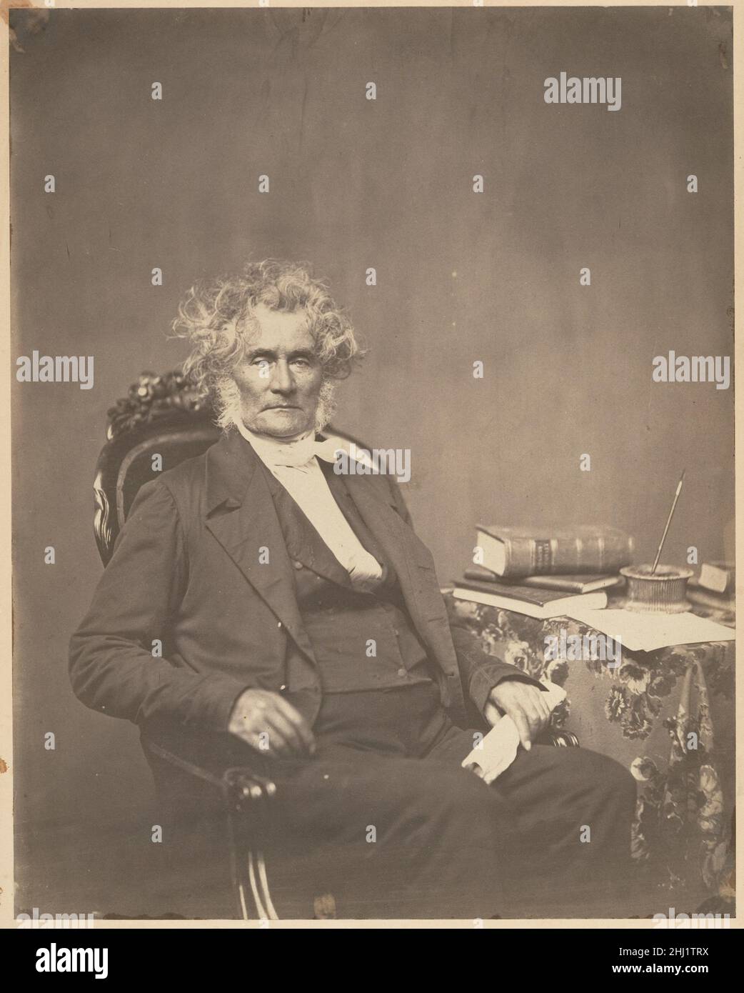 Peter Force ca. 1858 Mathew B. Brady American Early on, Brady set ...