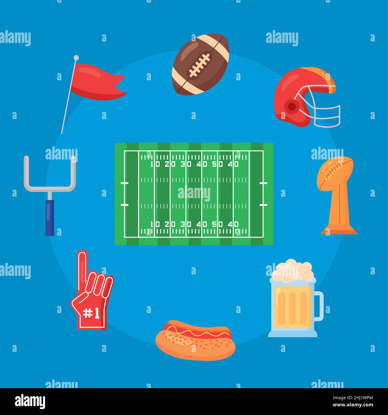 Dog football helmet Stock Vector Images - Alamy