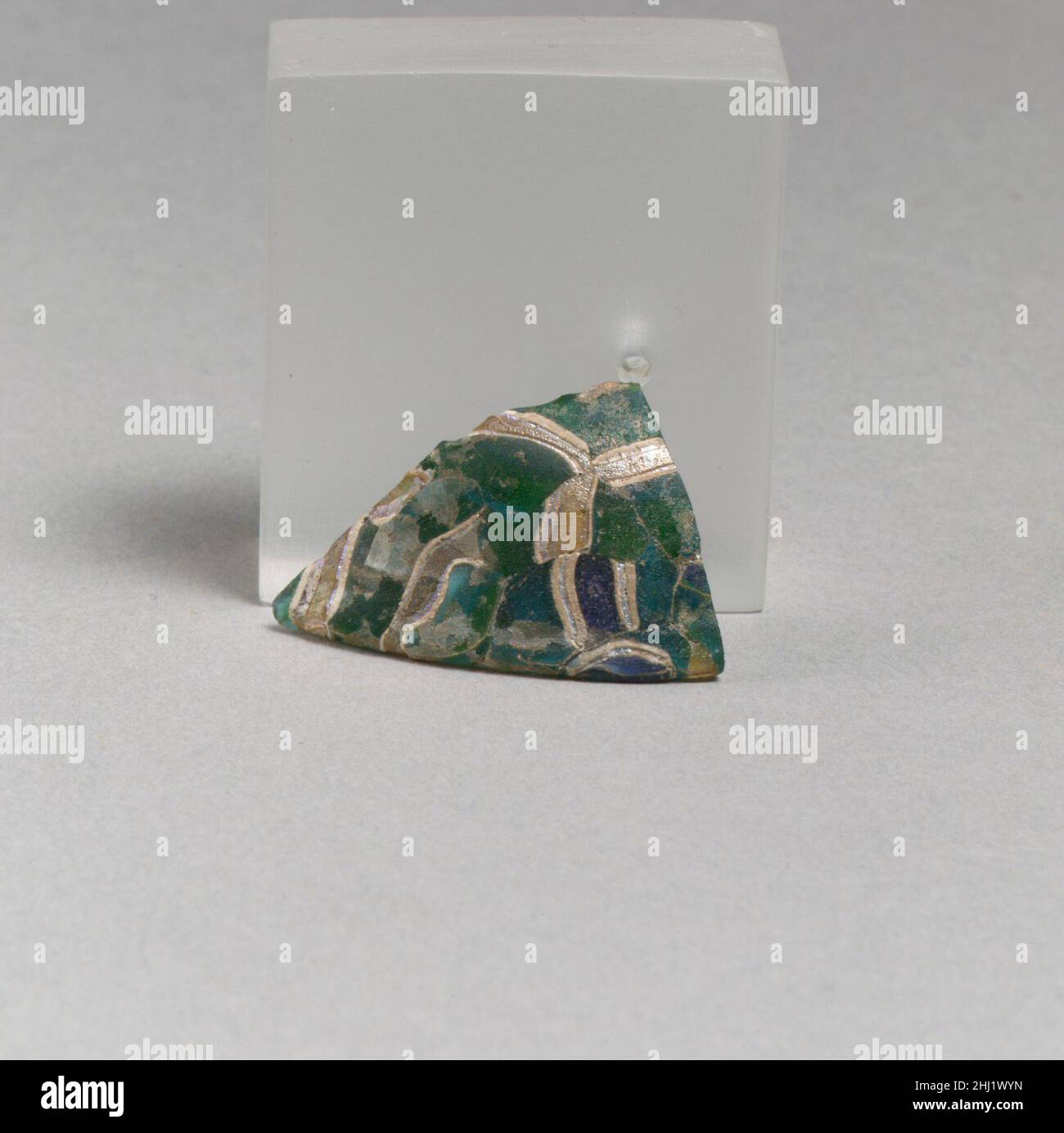 Glass mosaic fragment late 1st century B.C.–early 1st century A.D ...