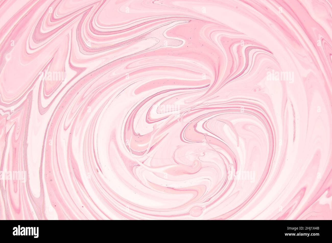 Twirl colors. Pink white whirpool of colors. Pastel Waterborne wall ...