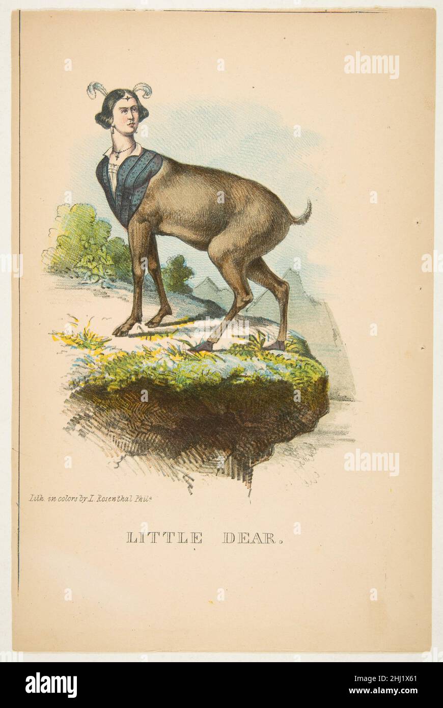 Little Dear, from The Comic Natural History of the Human Race 1851 ...