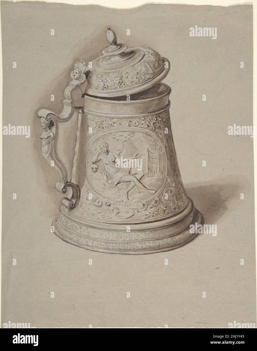 Design for a Tankard 1800–1900 Anonymous, Italian, 19th century Italian ...