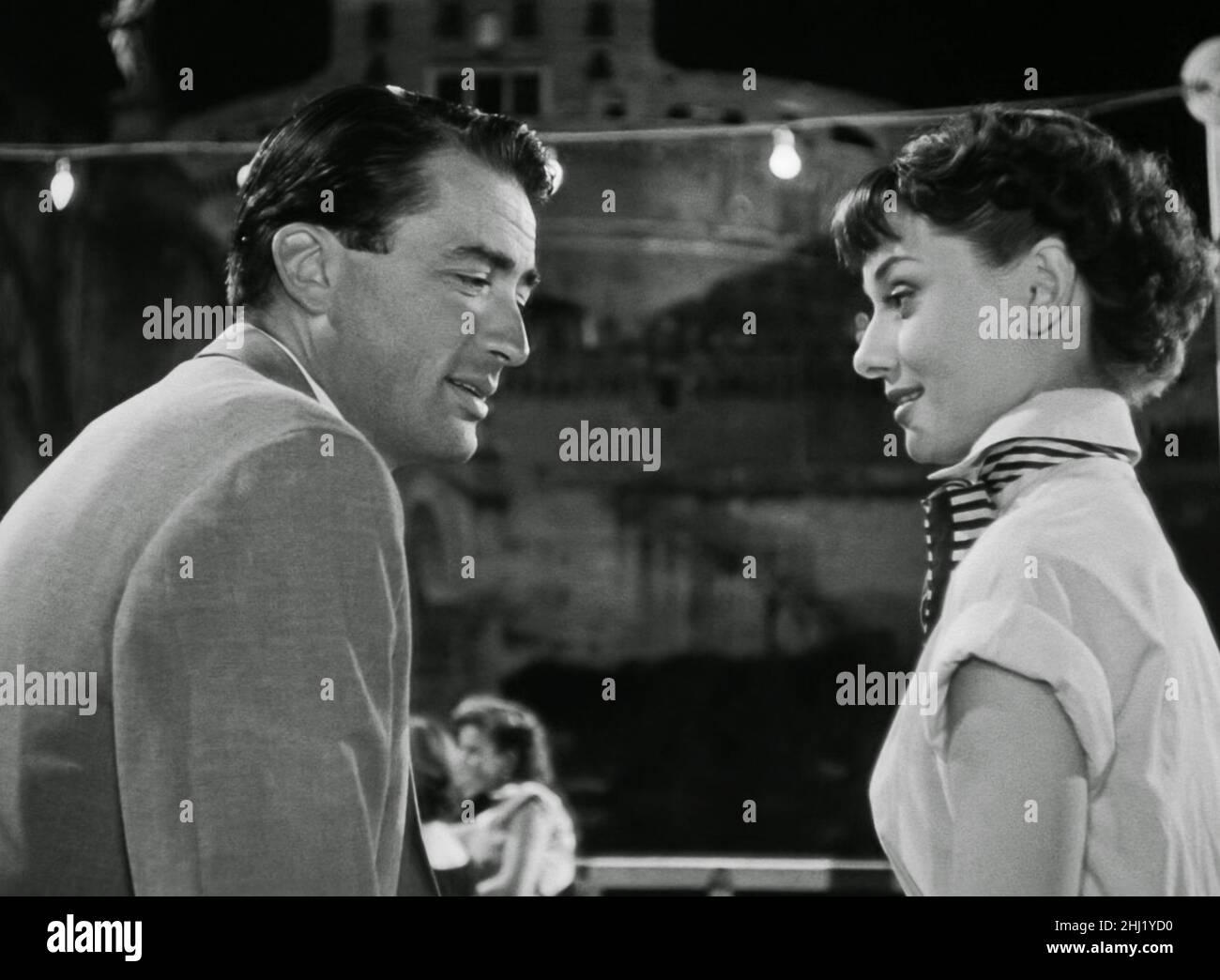 Gregory Peck And Audrey Hepburn