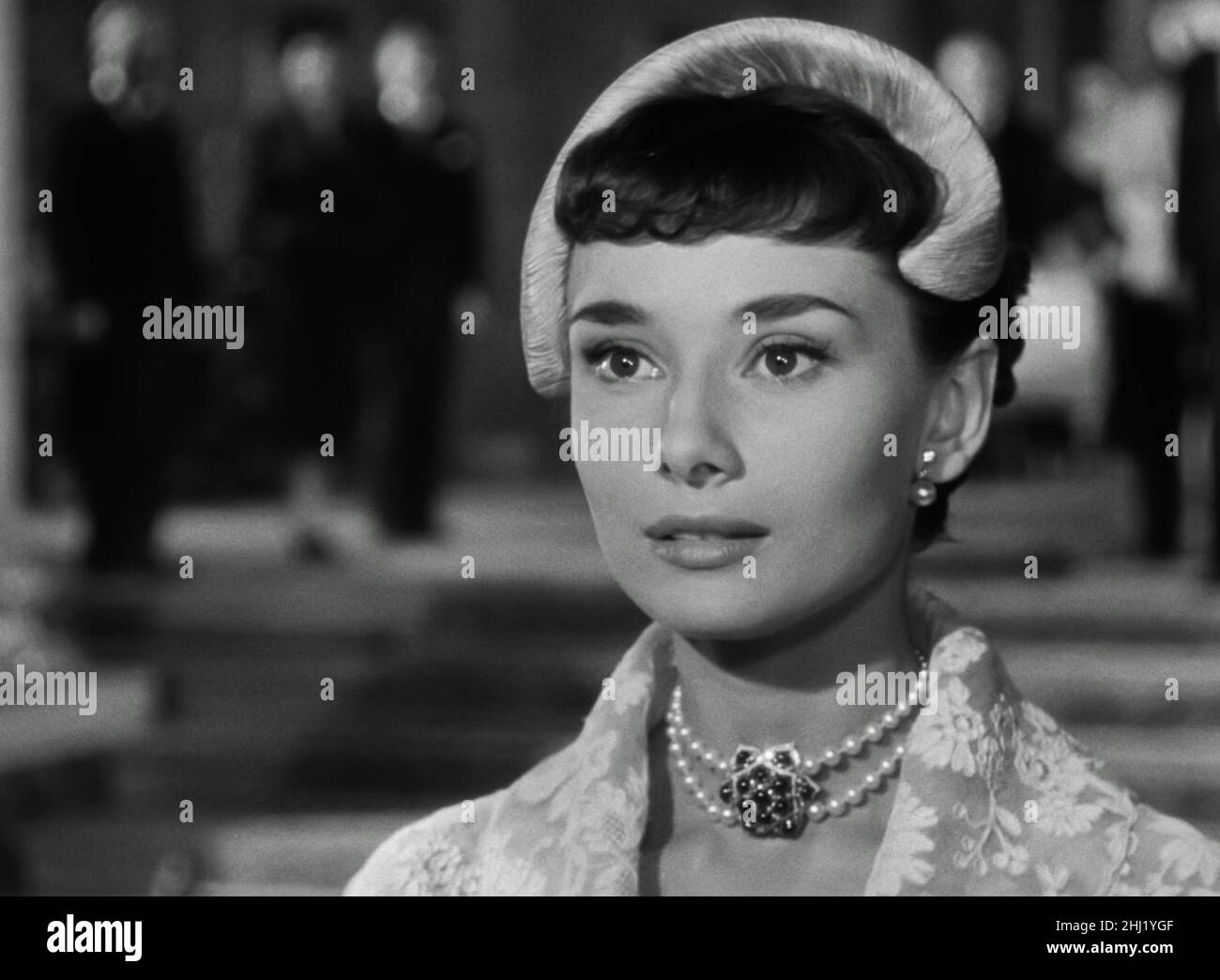 Roman holiday audrey hepburn in hi-res stock photography and images - Alamy