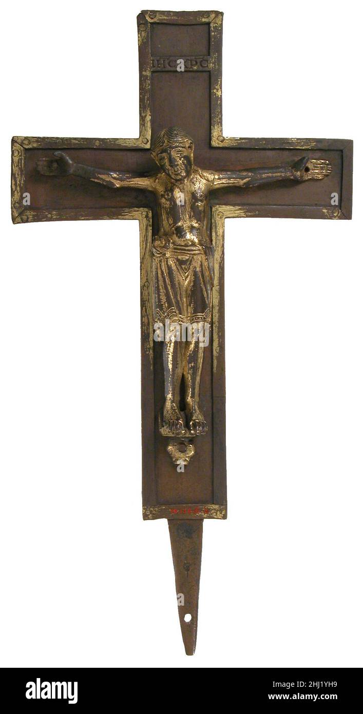 Crucifix 1125–50 German The reverse of this cross reveals its original ...