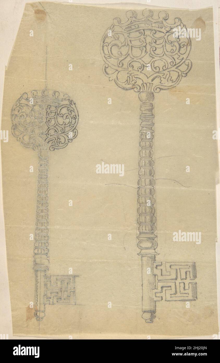 Keys second half 19th century Anonymous, British, 19th century British ...