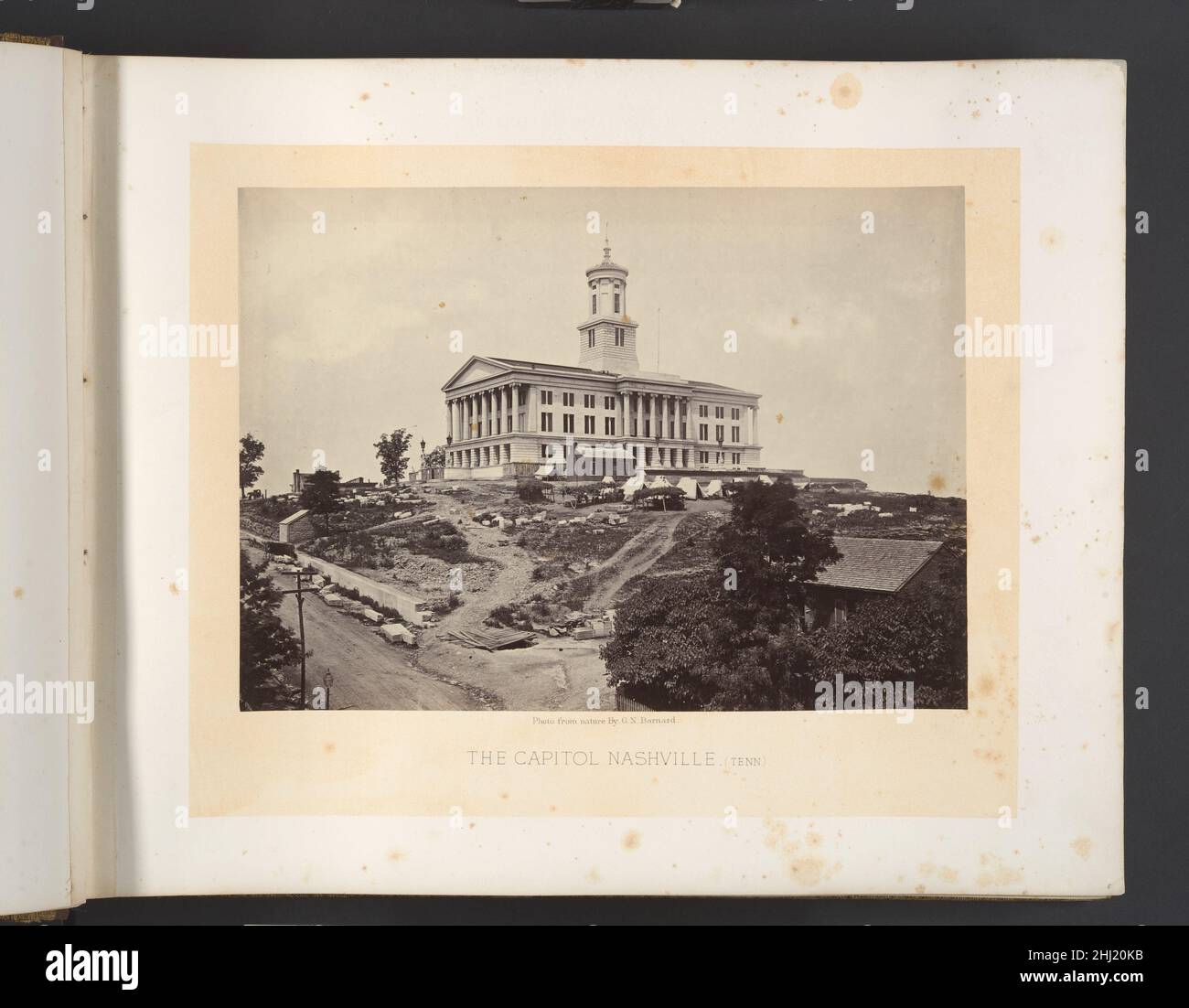 The Capitol, Nashville, Tennessee 1860s George N. Barnard American. The ...