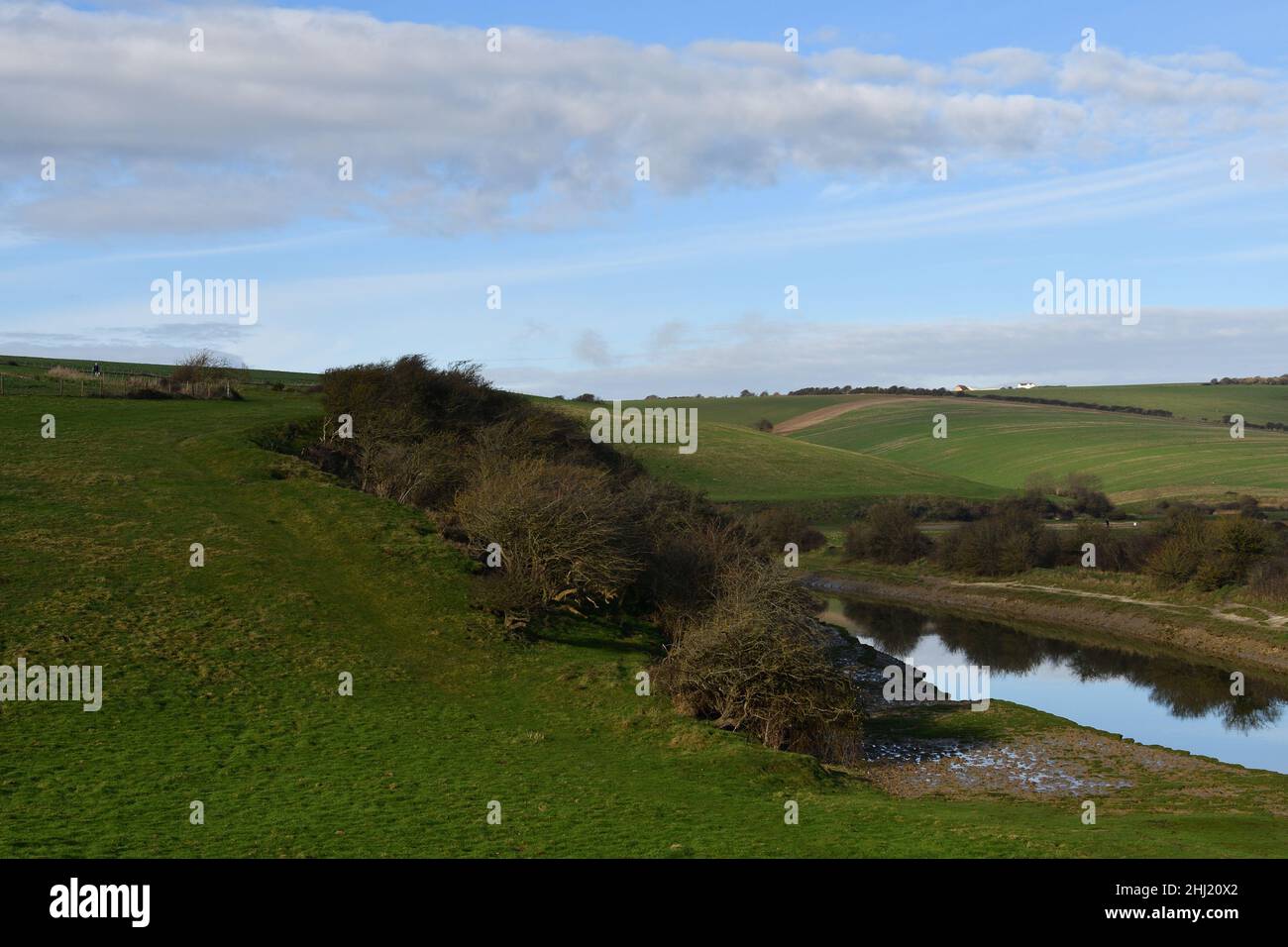 River Cuckmere East Sussex uk Stock Photo - Alamy