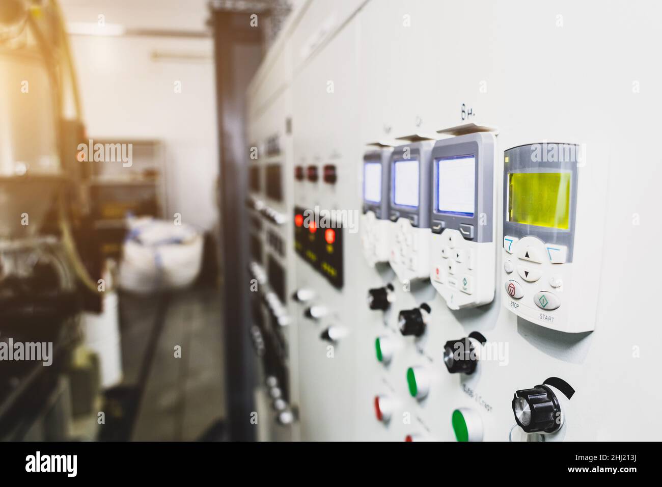 Cnc machine monitor control panel hi-res stock photography and images ...