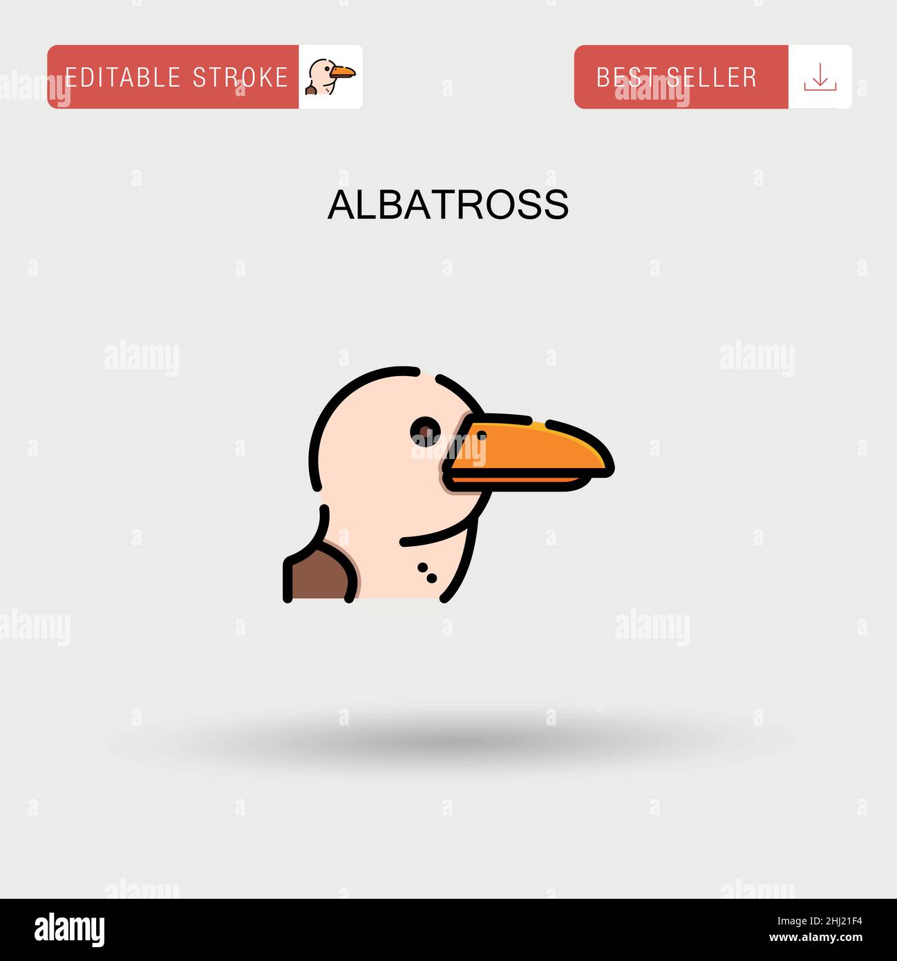 Illustration albatross hi-res stock photography and images - Alamy