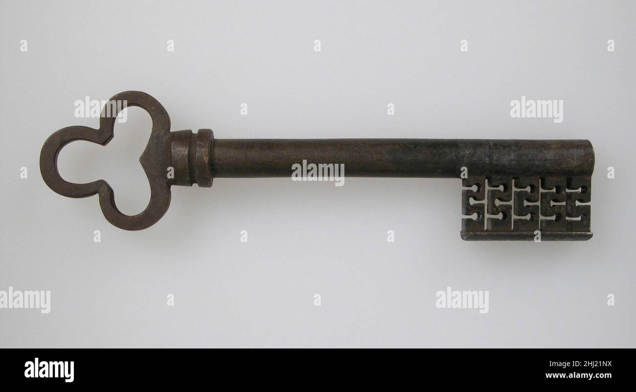 Key second half 15th century German The decoration of Gothic iron locks ...