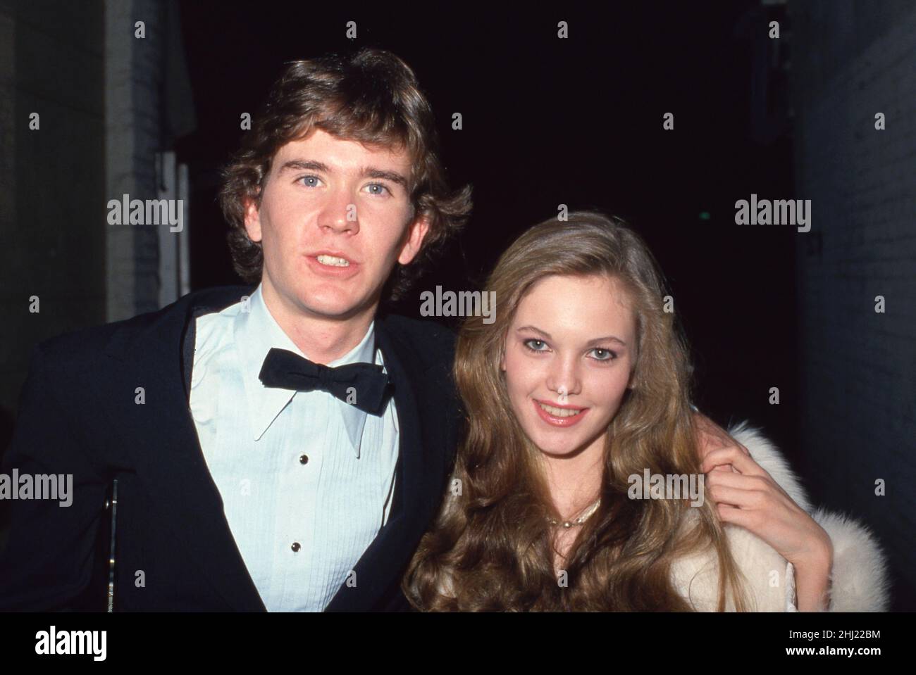 Timothy Hutton and Diane Lane at the 38th Annual Golden Globe Awards ...