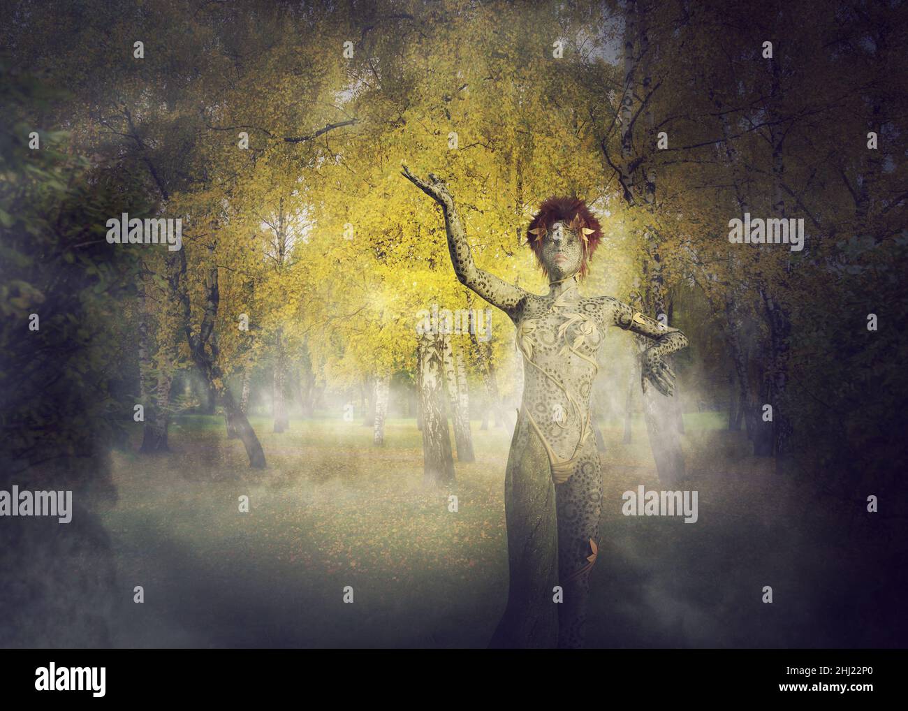 Dryad Tree Nymph Tree High Resolution Stock Photography and Images - Alamy