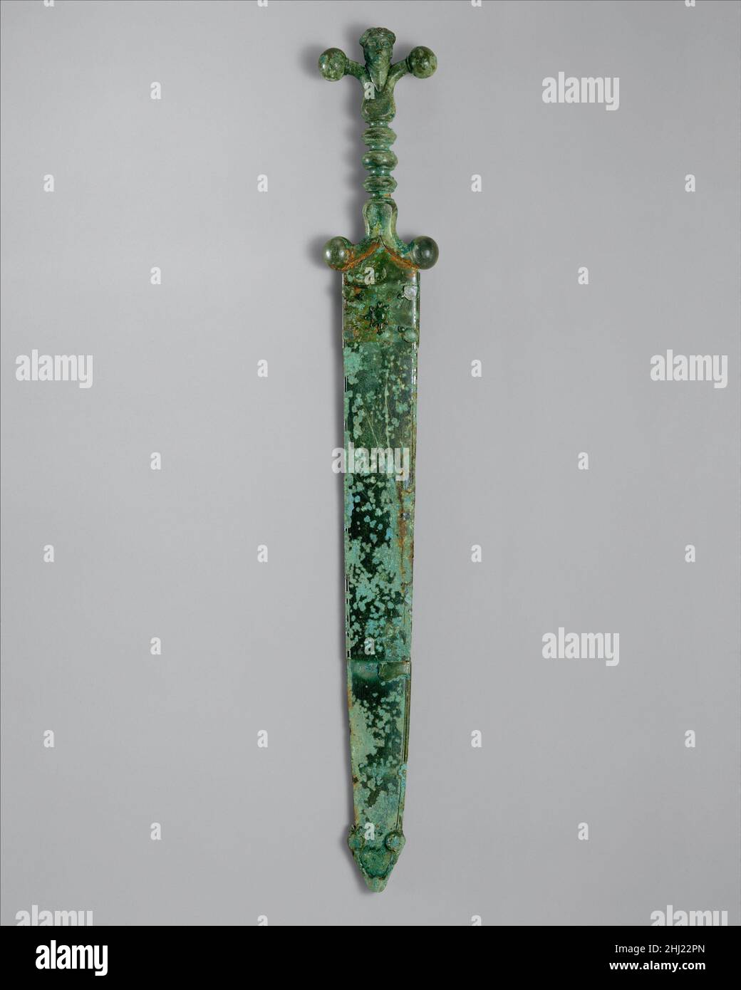 Sword and Scabbard ca. 60 B.C. Celtic This magnificent anthropomorphic ...