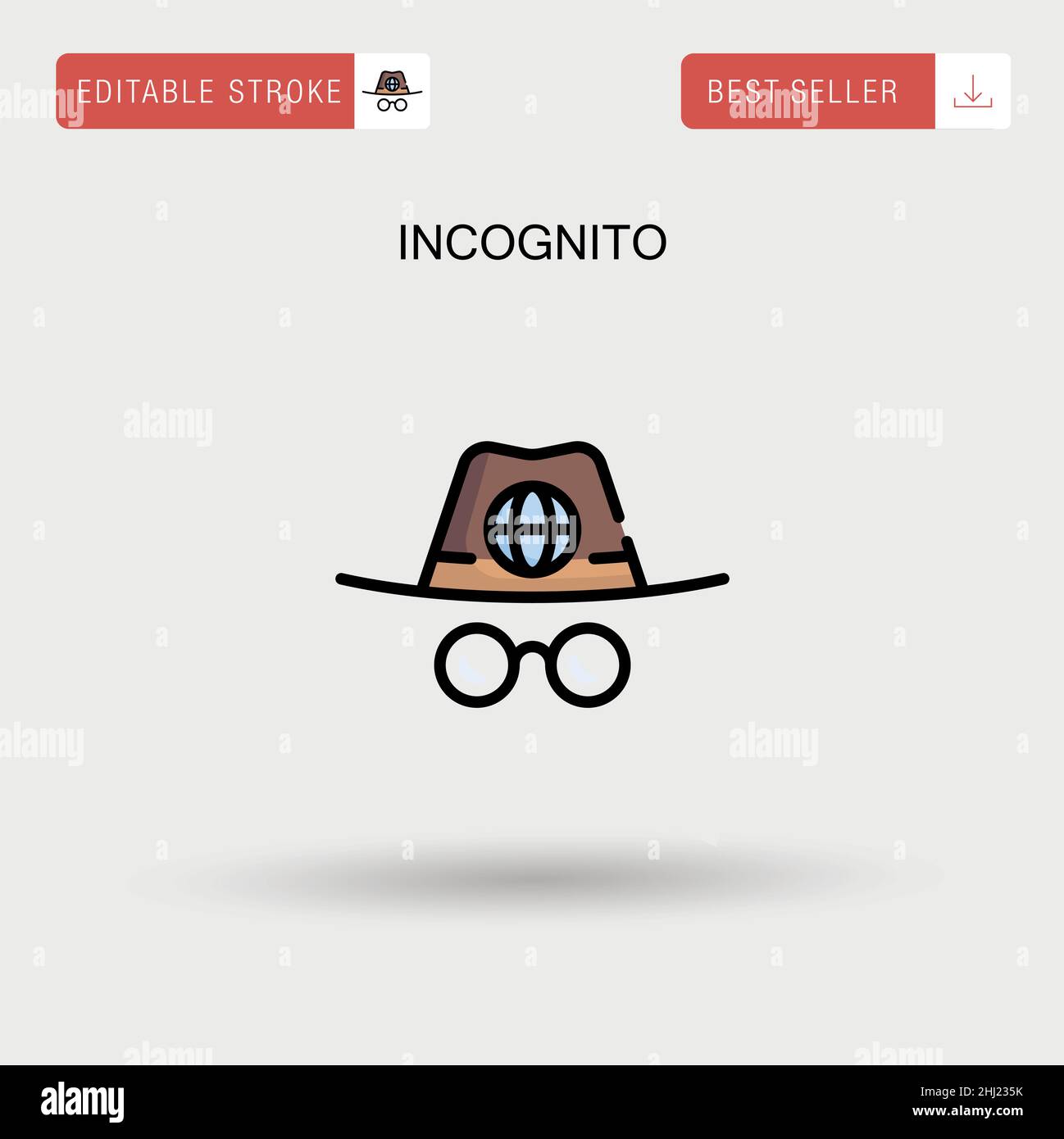 Incognito browser Stock Vector Images - Alamy