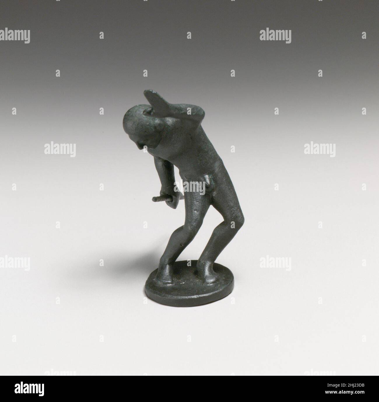 Statuette of an athlete 5th century B.C. Greek or Etruscan. Statuette ...
