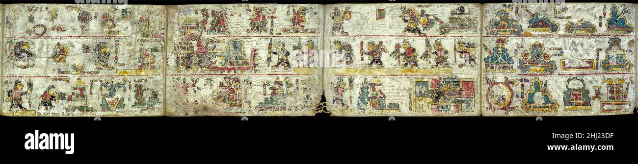 Codex Colombino, 12th-century, facsimile, digitally restored Stock ...