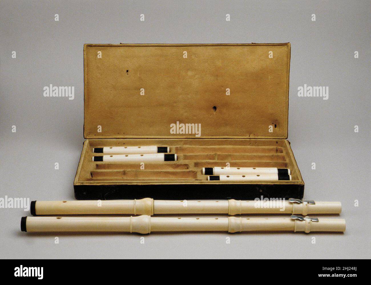 Pair of Transverse Flutes mid-18th century German. Pair of Transverse ...