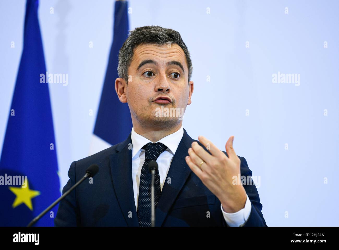Gérald darmanin hi-res stock photography and images - Alamy
