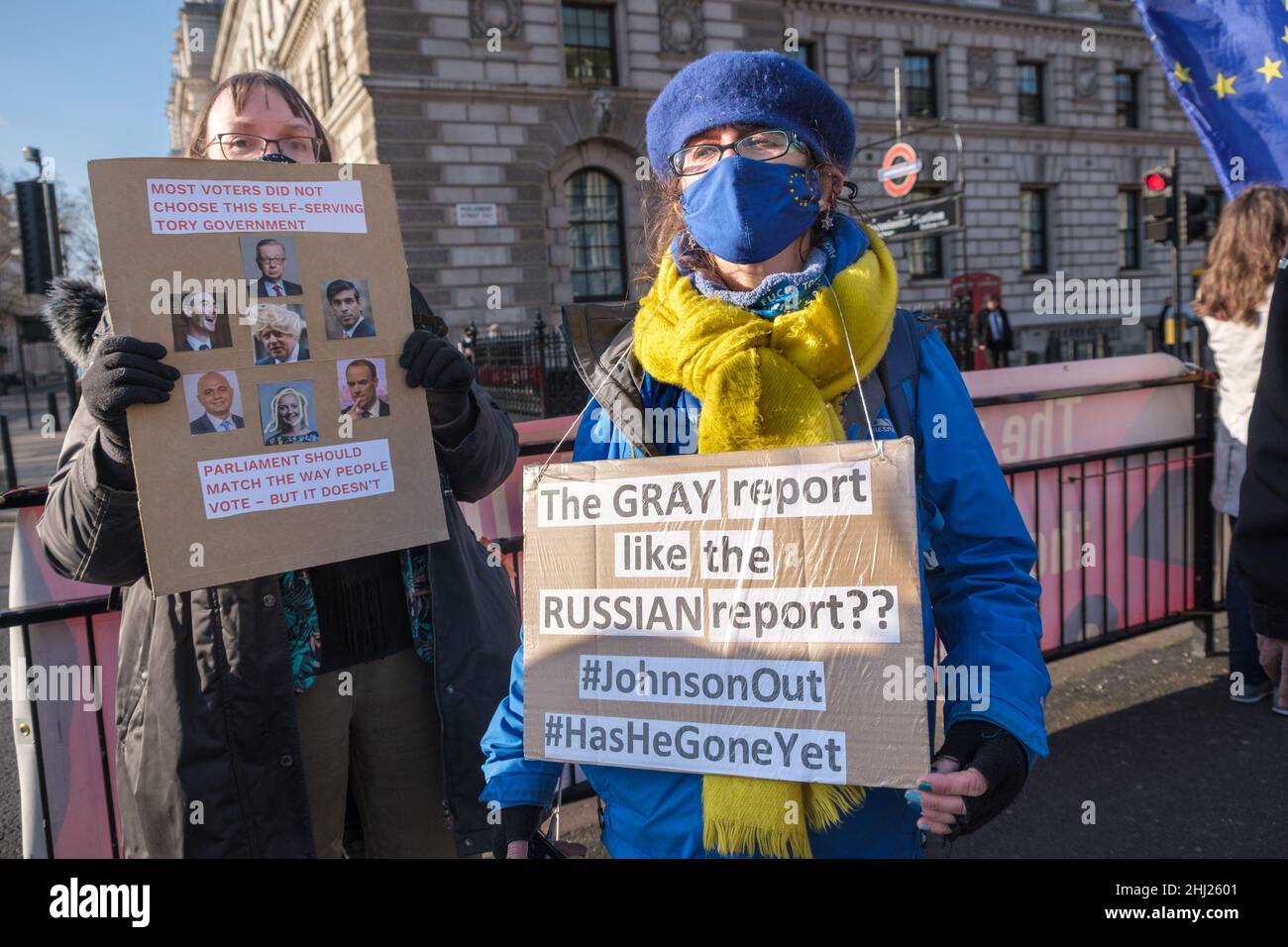London, UK, 26th Jan 2022. The GRAY report like the RUSSIAN report ...