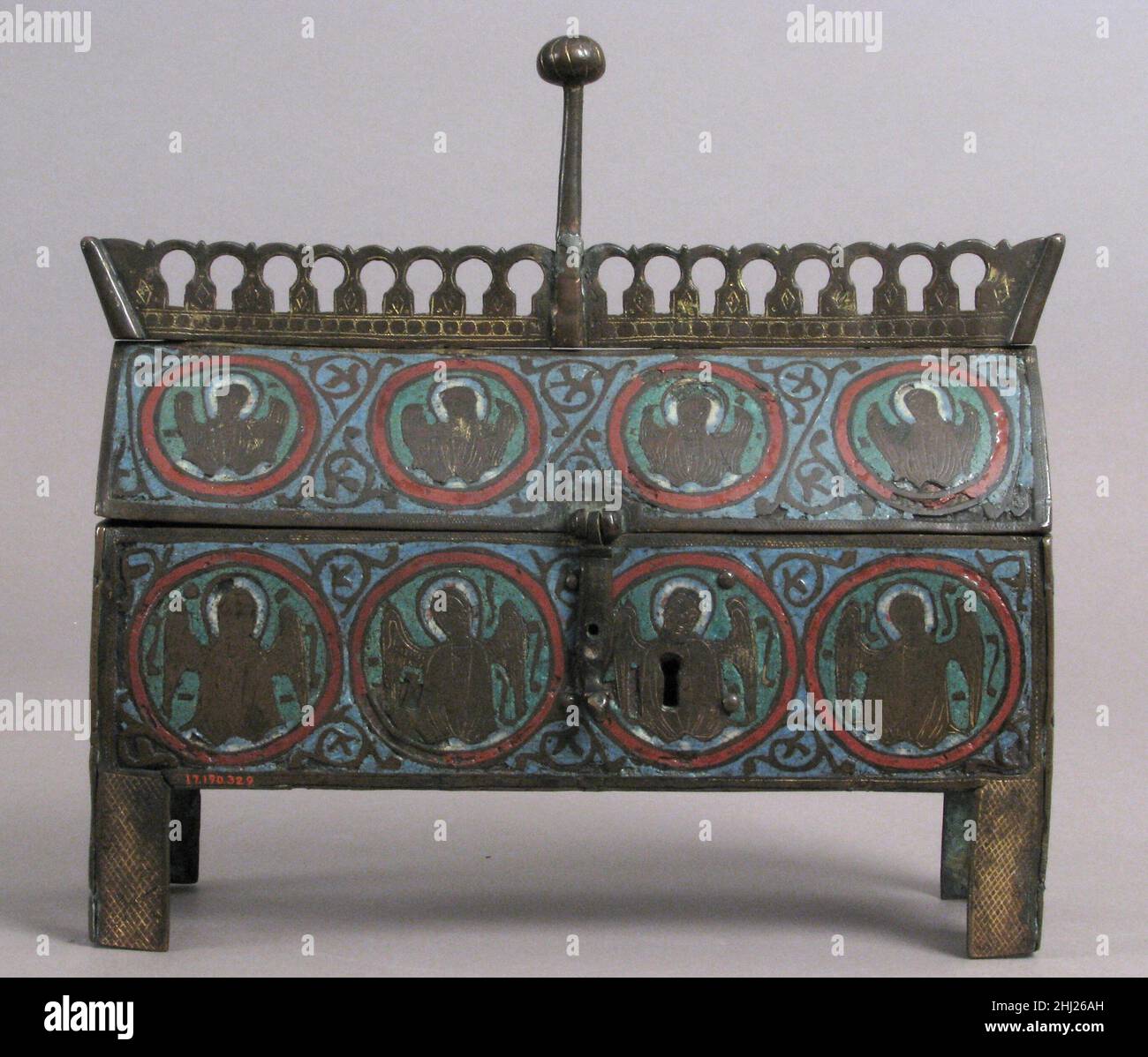 Chasse 13th century French. Chasse 464305 Stock Photo - Alamy