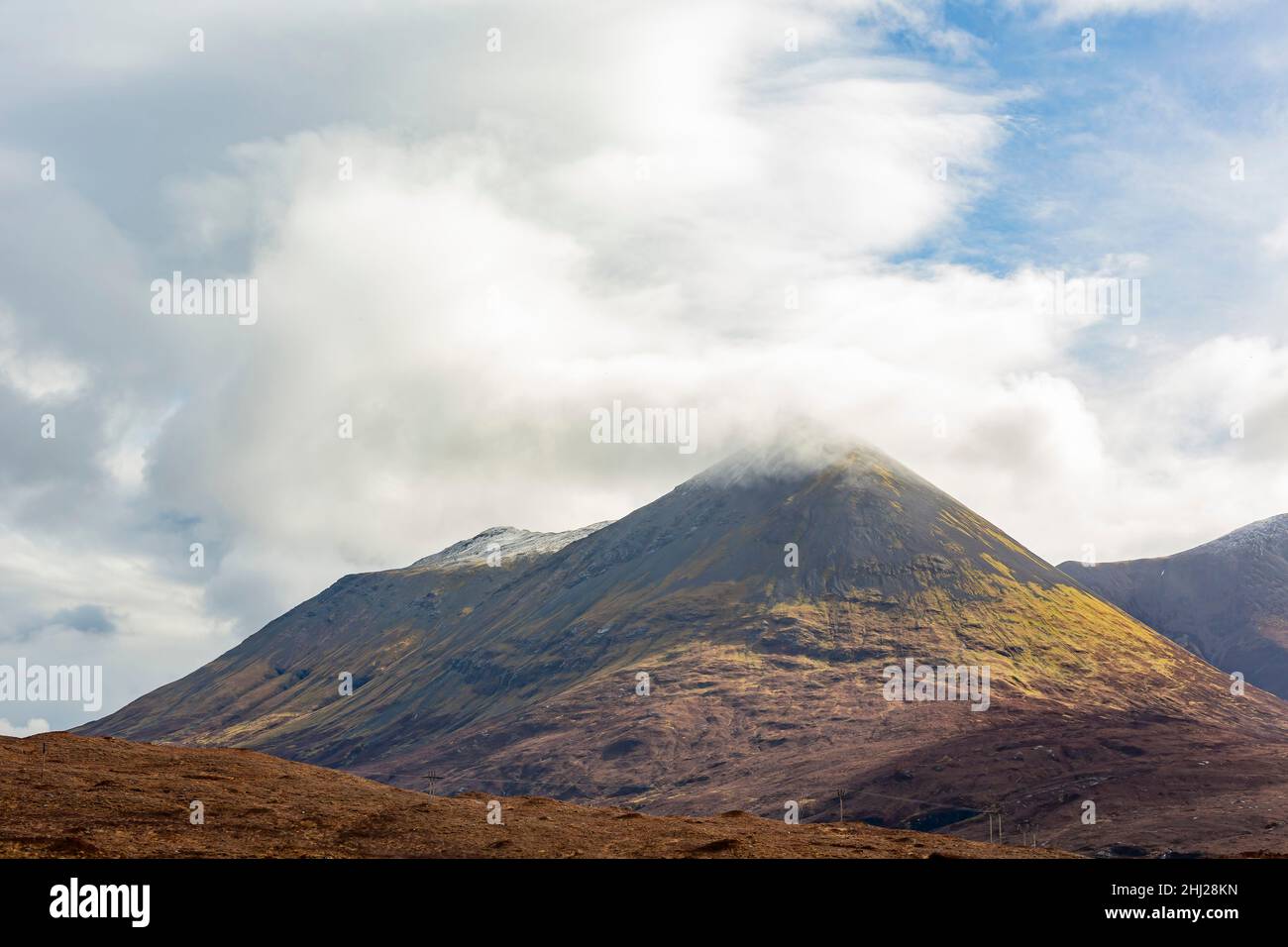 Overcast view of rural landscape at Boreraig, Scotland Stock Photo - Alamy