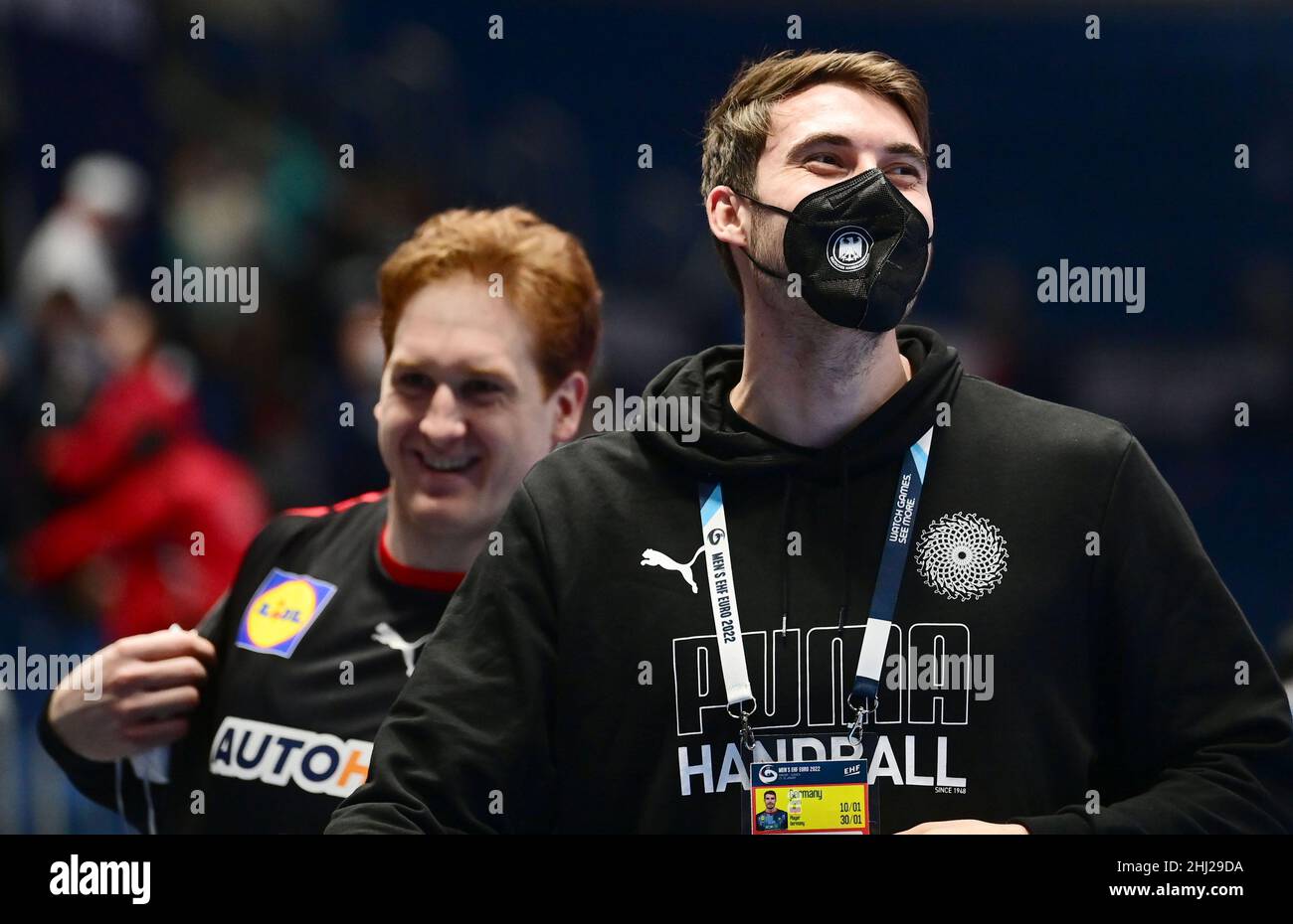 Bratislava, Slovakia. 25th Jan, 2022. European Handball Championship ...