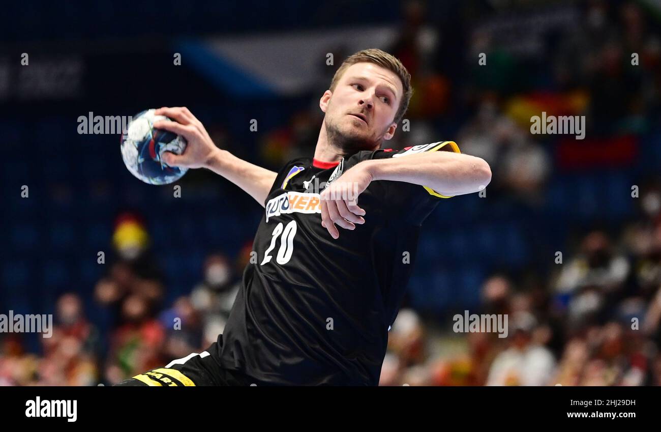 Bratislava, Slovakia. 25th Jan, 2022. European Handball Championship ...