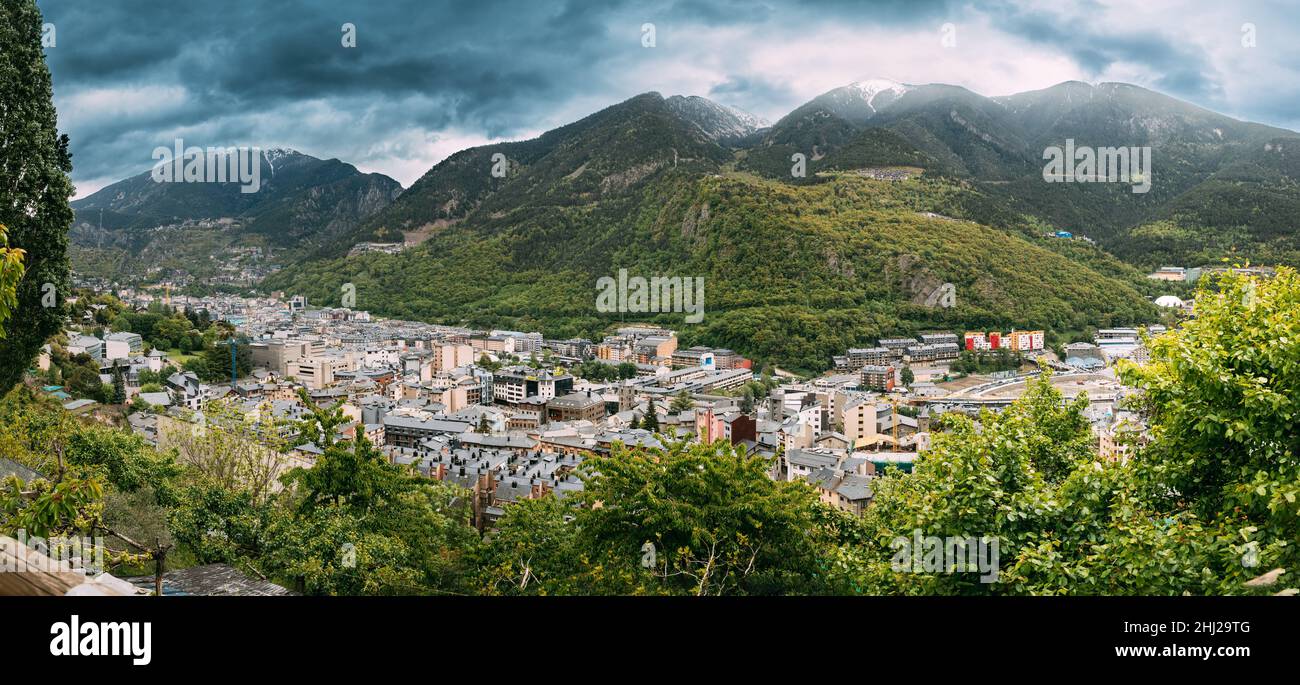 Capital city of andorra hi-res stock photography and images - Alamy