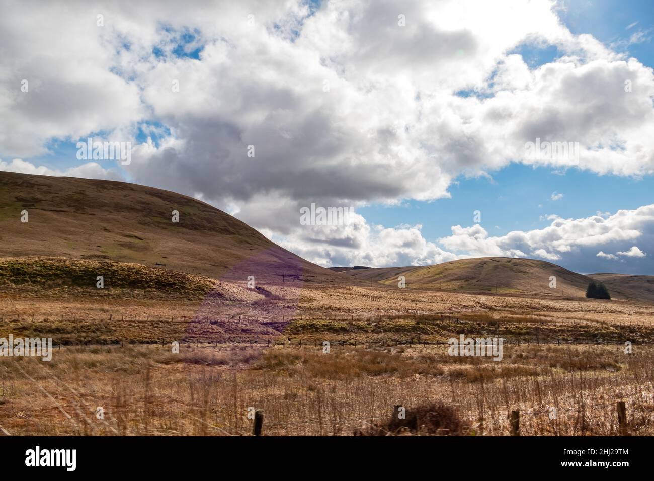 Sunny view of rural landscape at Boreraig, Scotland Stock Photo - Alamy