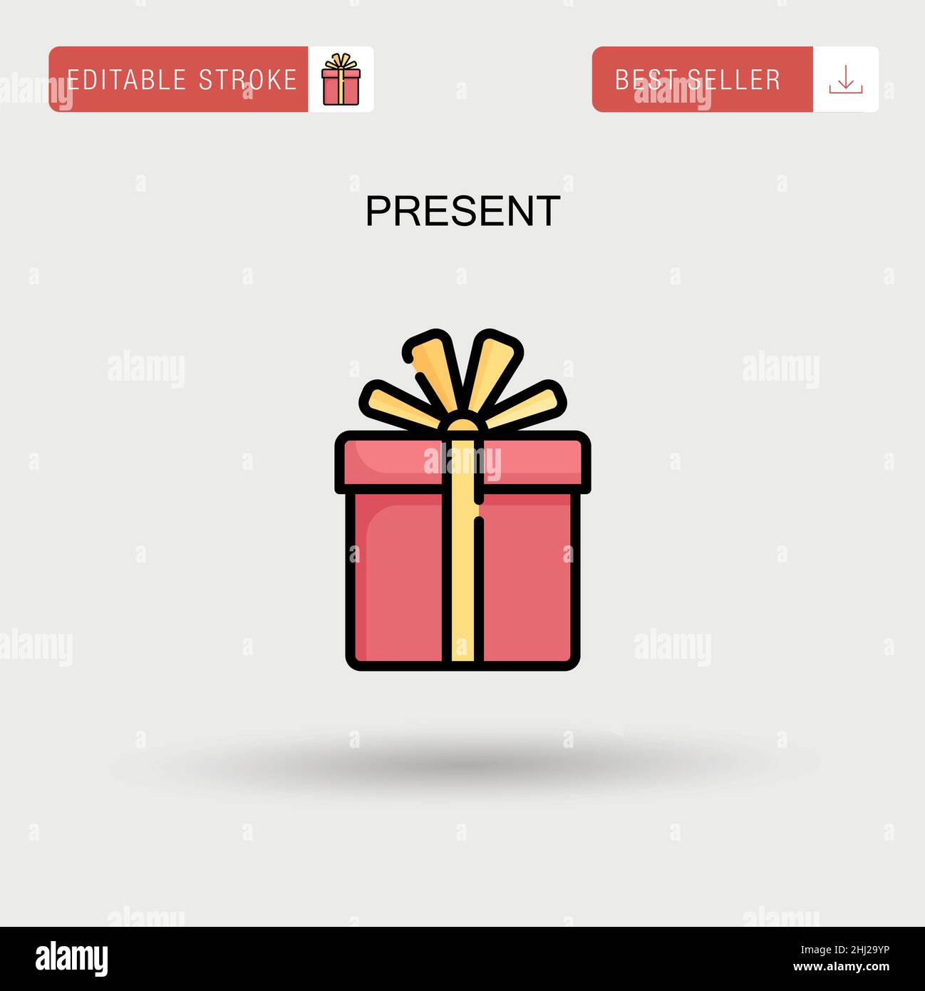 Present Simple vector icon Stock Vector Image & Art - Alamy