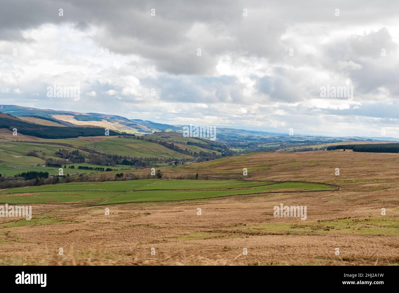 Sunny view of rural landscape at Boreraig, Scotland Stock Photo - Alamy