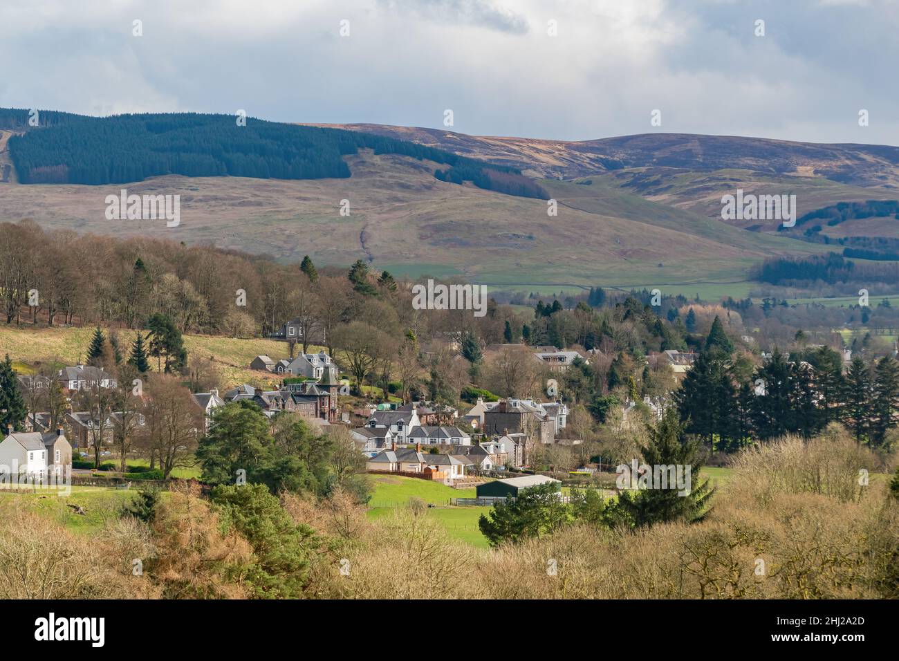 Sunny view of rural landscape at Boreraig, Scotland Stock Photo - Alamy