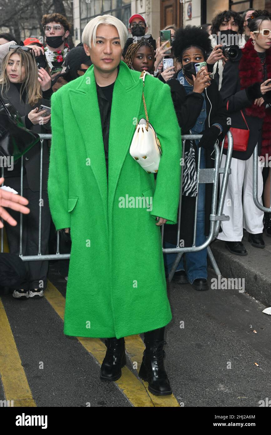 Bryanboy arriving at the Jean Paul Gaultier show during Paris Fashion ...