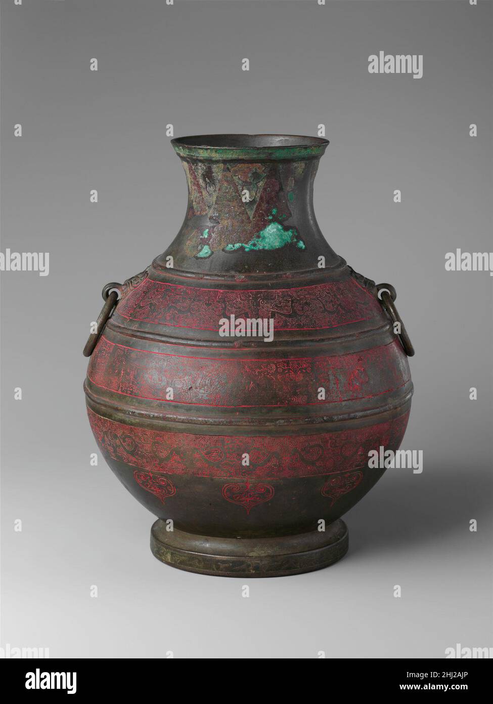 Ritual wine container (hu) with mythical creatures 3rd–2nd century B.C ...