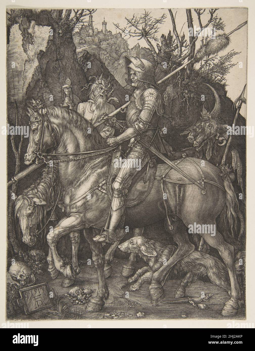 Knight, Death and the Devil 1513 Albrecht Dürer German. Knight, Death ...