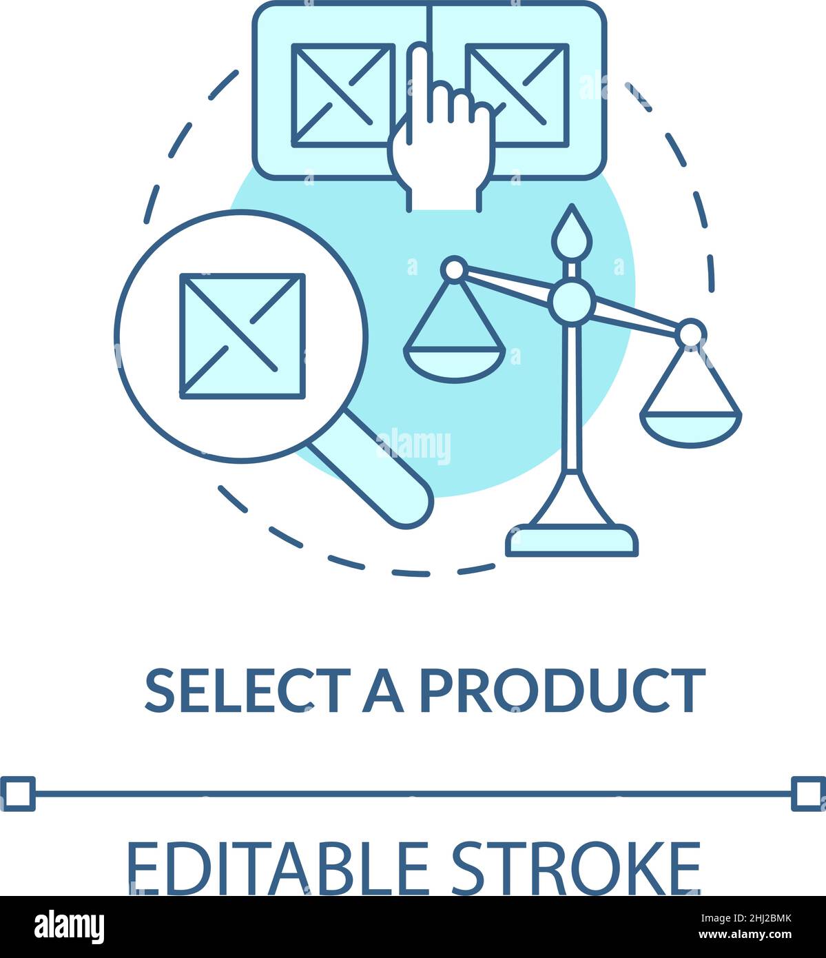 Product select Stock Vector Images - Alamy