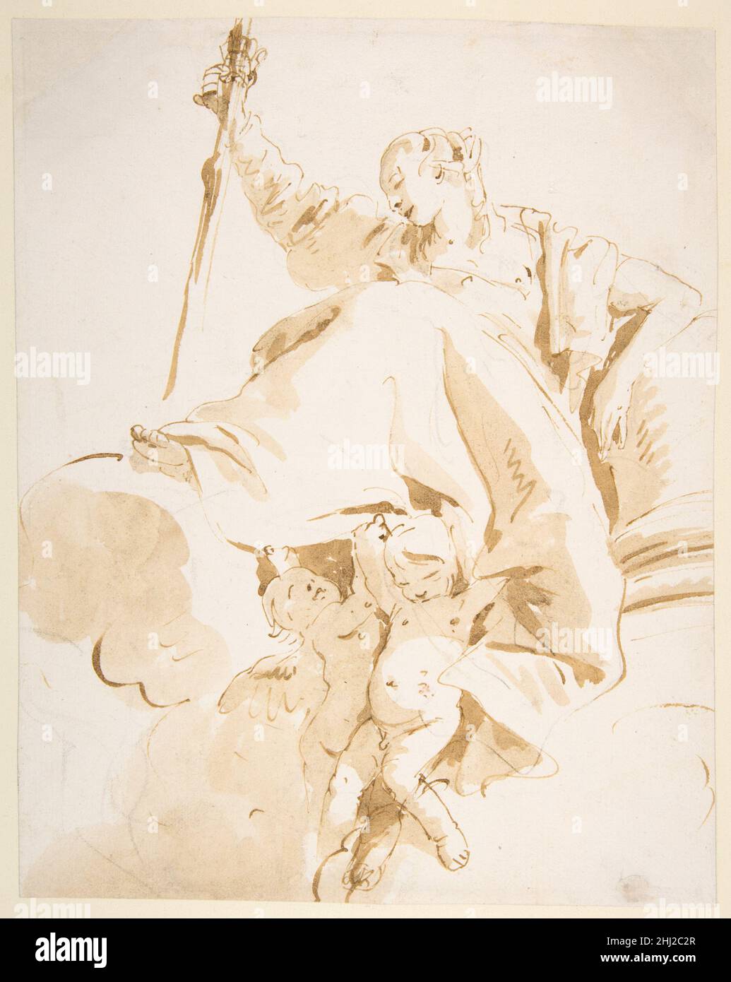 Seated women holding aloft hi-res stock photography and images - Alamy