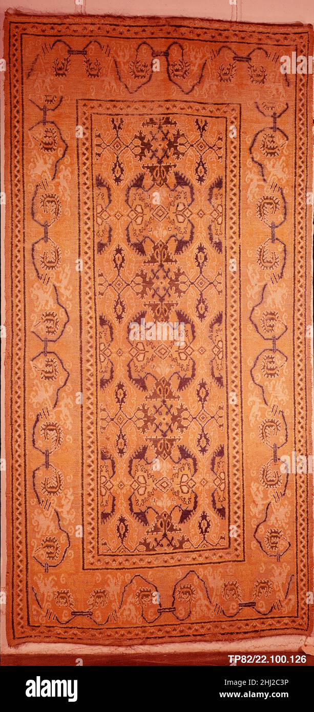 Carpet 17th century Spanish. Carpet 221427 Stock Photo - Alamy