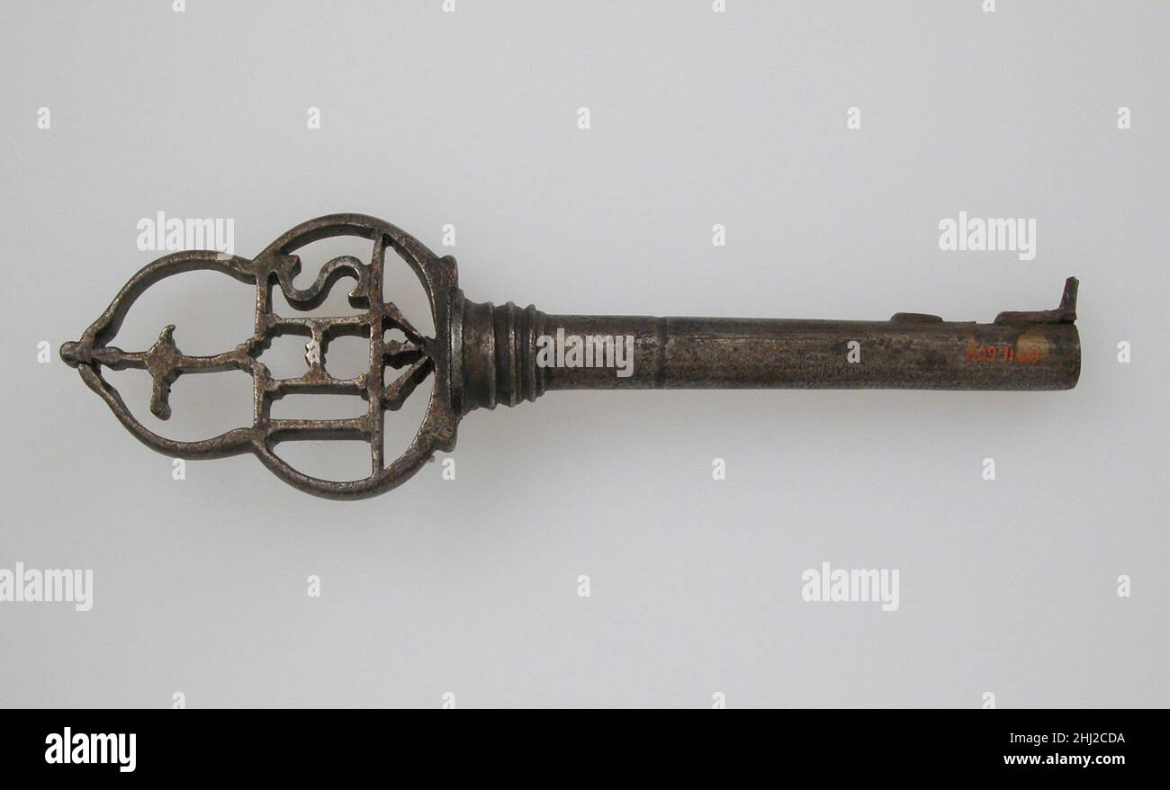 Key 16th century Catalan The decoration of Gothic iron locks and keys ...