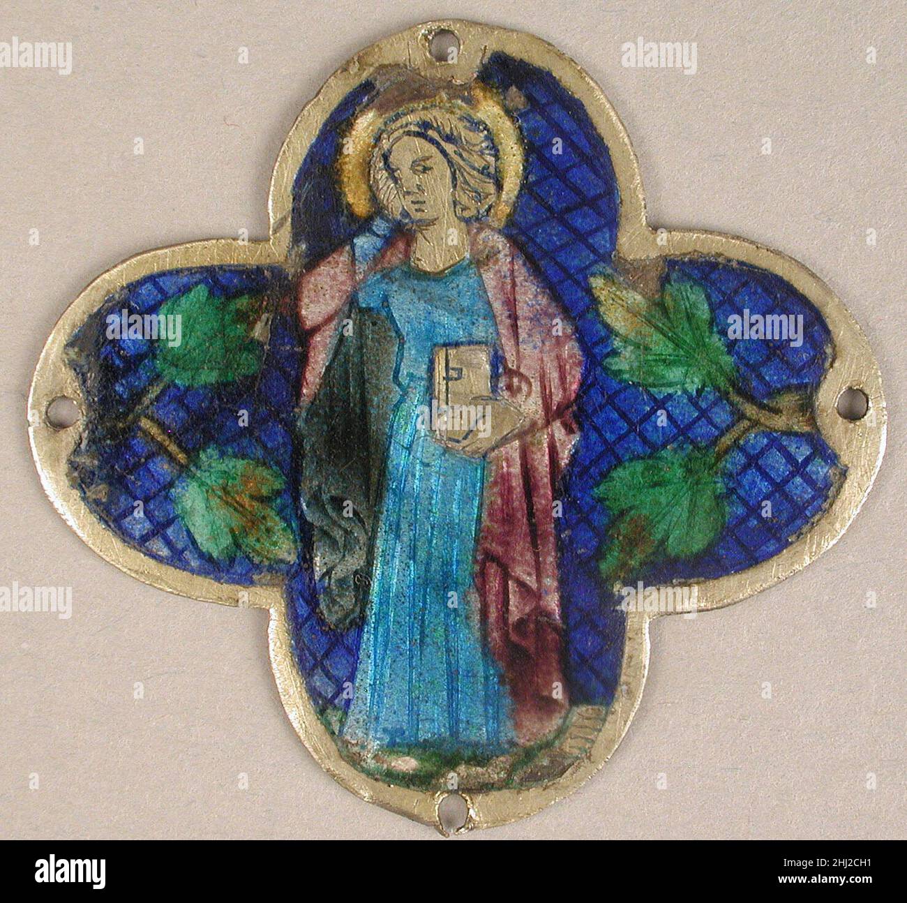 Plaque with St. John in Mourning 14th century Catalan These plaques ...