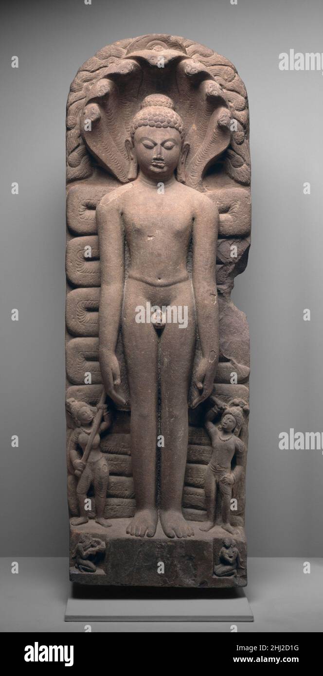 Standing Jain Tirthankara Parshvanatha 6th century India Parshvanatha ...