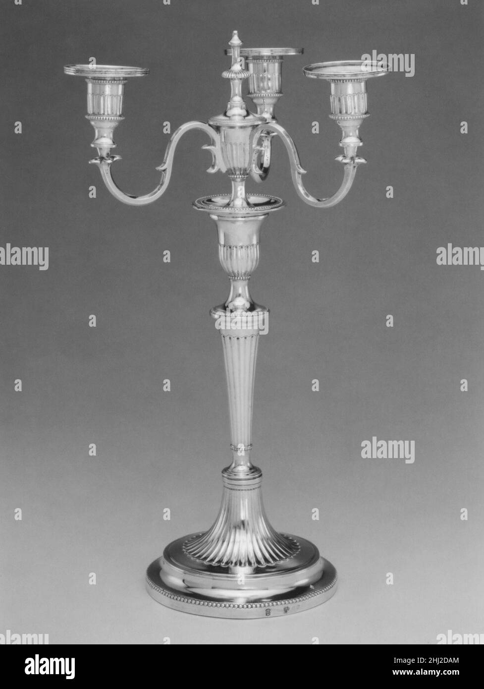 Candlestick with candelabrum attachment 18th century Portuguese, Lisbon ...